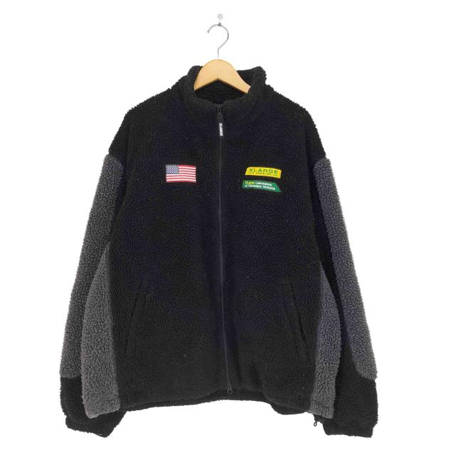 XLARGE(エクストララージ) PANELED BOA FLEECE JACKET メンズ  XL【中古】【ブランド古着バズストア】