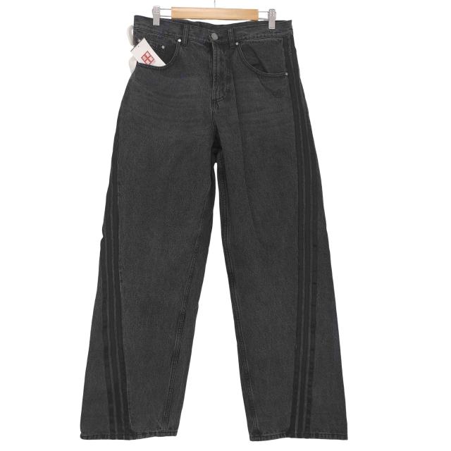 adidas Originals(アディダスオリジナルス) Adilenium シーズン3 ルーズフィット デニムパンツ メンズ US：30-31 【中古】【ブランド古着バズストア】