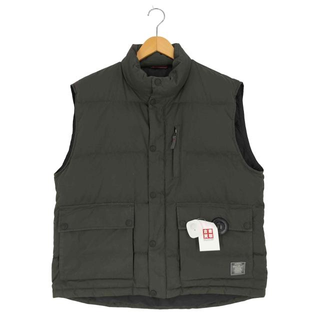 Eddie Bauer(エディーバウアー) WEATHER EDGE ダウンベスト メンズ import：L 【中古】【ブランド古着バズストア】