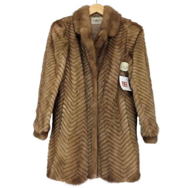 USED古着(ユーズドフルギ) Saikatsu ファーコート レディース JPN：11号 【中古】【ブランド古着バズストア】