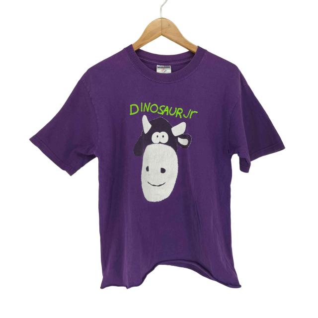 JERZEES(ジャージーズ) 90s DINOSAUR JR フロントプリント S/S TEE レディース JPN：M 【中古】【ブランド古着バズストア】