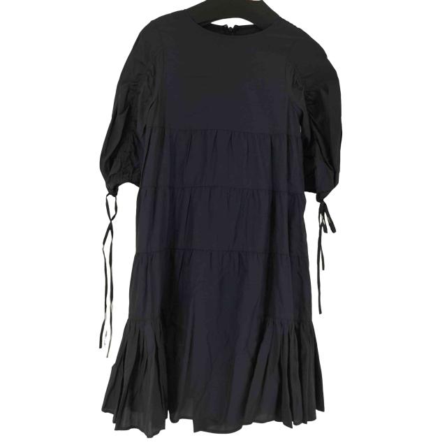 FRAY I.D(フレイアイディー) タックギャザーミディティアードワンピース レディース  0【中古】【ブランド古着バズストア】