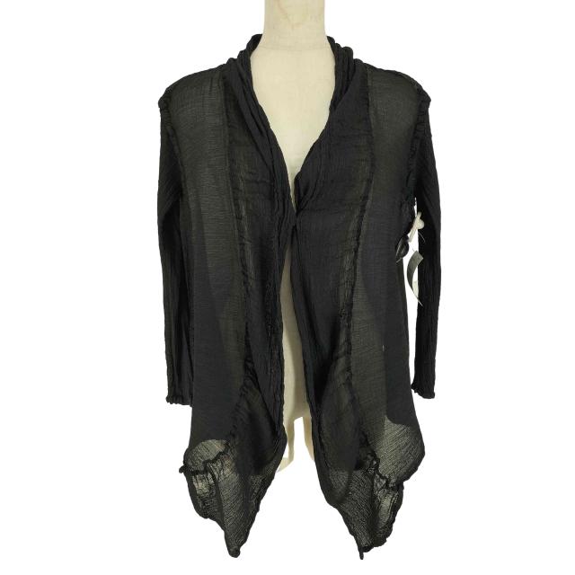 me ISSEY MIYAKE(ミー イッセイミヤケ) ランダムプリーツ シアー カーディガン レディース 表記無 【中古】【ブランド古着バズストア】