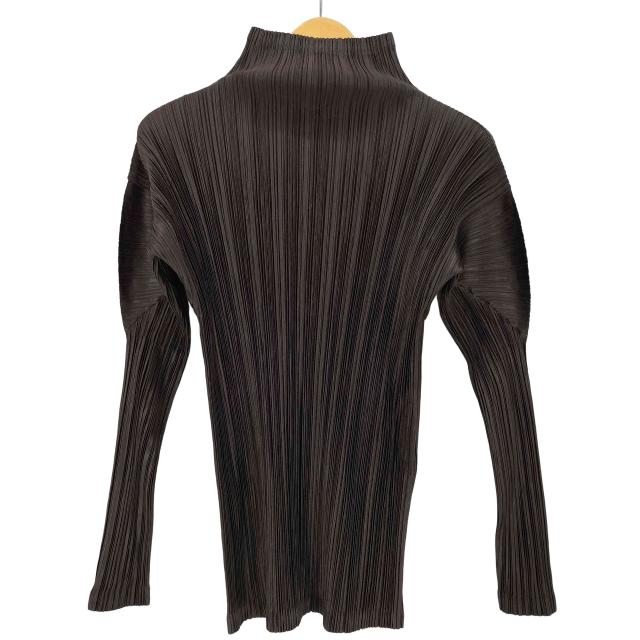 ISSEY MIYAKE(イッセイミヤケ) 98AW archive 立体裁断 ボトルネック プリーツ ロングスリーブ カットソー レディース JPN：M 【中古】【ブランド古着バズストア】