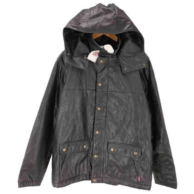 KIKS TYO(キックスティーワイオー) FLYING MAN’S HEAVY WEIGHT QUILT PU JACKET キルト レザー ジャケット メンズ JPN：XL 【中古】【ブランド古着バズストア】