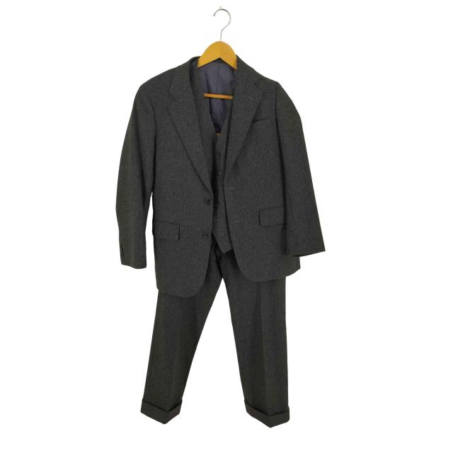 J.PRESS(ジェイプレス) 3ピーススーツセットアップ メンズ  C-88 W74 T-165【中古】【ブランド古着バズストア】