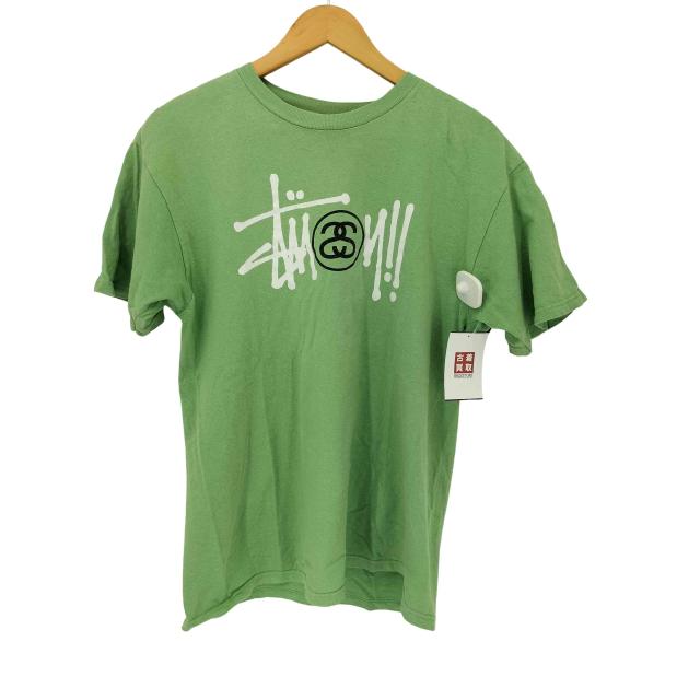 Stussy(ステューシー) メキシコ製 SSリンクロゴ Tシャツ メンズ import：M 【中古】【ブランド古着バズストア】