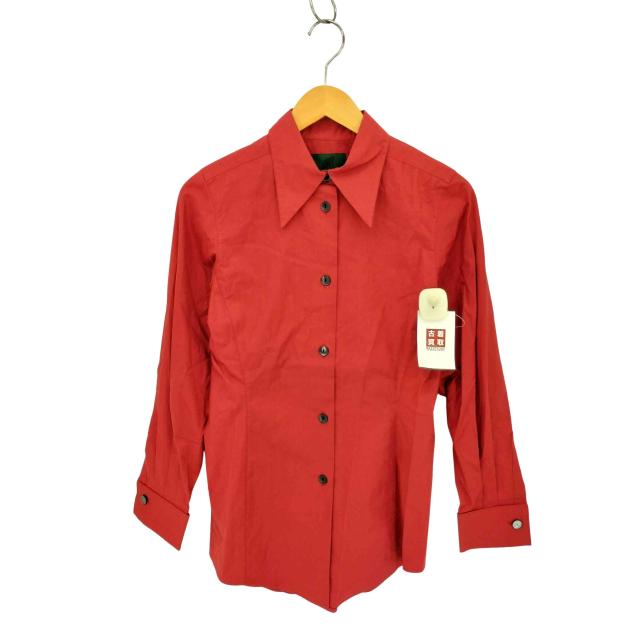 JUNIOR GAULTIER(ジュニアゴルチェ) シェイプデザイン ロングシャツ Y2K レディース JPN：40 【中古】【ブランド古着バズストア】