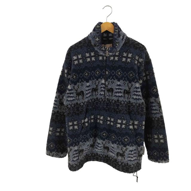 WOOLRICH(ウールリッチ) USA製 フリースプルオーバー メンズ import：M 【中古】【ブランド古着バズストア】