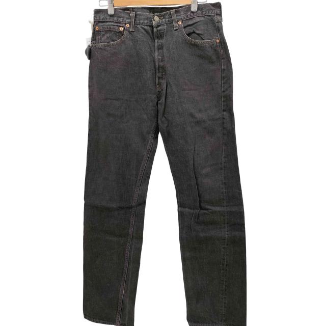 Levis(リーバイス) USA製 ボタン裏553 501 先染め ブラック メンズ 34inch 【中古】【ブランド古着バズストア】