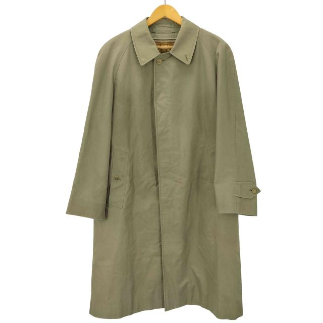 BURBERRYS(バーバリーズ) 90S 裏地ノバチェックライナー バルマカーン ステンカラー コート メンズ 表記無 【中古】【ブランド古着バズストア】