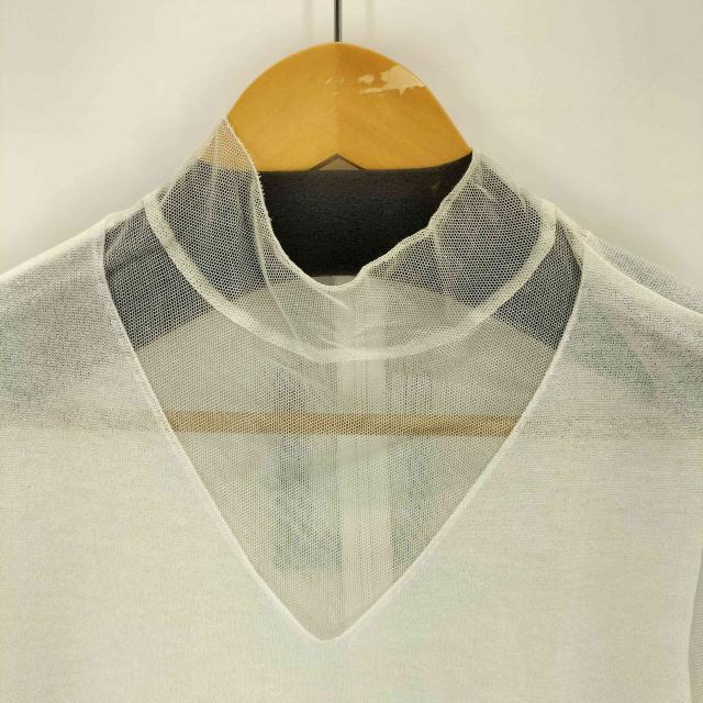 UNDERCOVER(アンダーカバー) Layered high-neck top ハイネック シアー