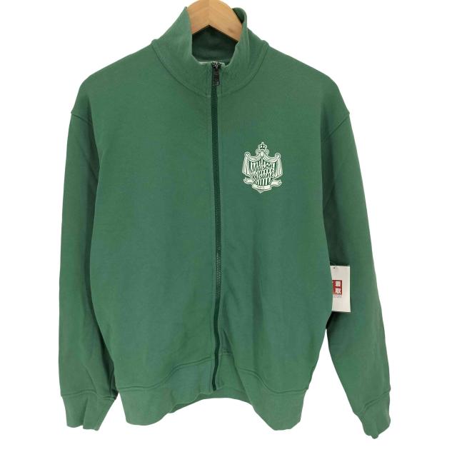 MAISON KITSUNE(メゾンキツネ) ロゴプリント コットン トラック ジャケット メンズ import：S 【中古】【ブランド古着バズストア】