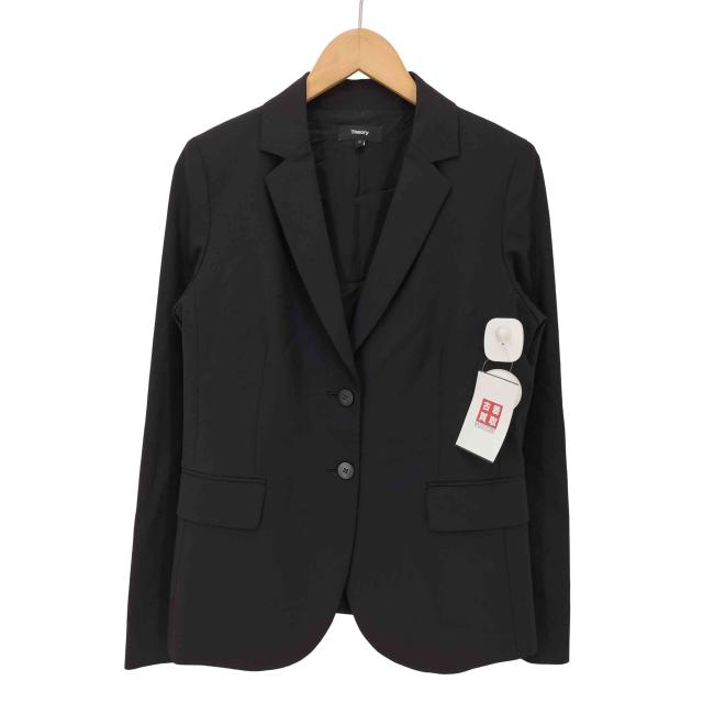 theory(セオリー) Traceable Wool Carissa テーラードジャケット レディース  0【中古】【ブランド古着バズストア】