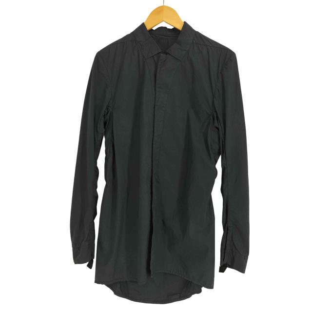 11 by Boris Bidjan Saberi(ボリスビジャンサベリ) INDICASATIVA プリント 比翼 L/S シャツ メンズ 表記無 【中古】【ブランド古着バズストア】