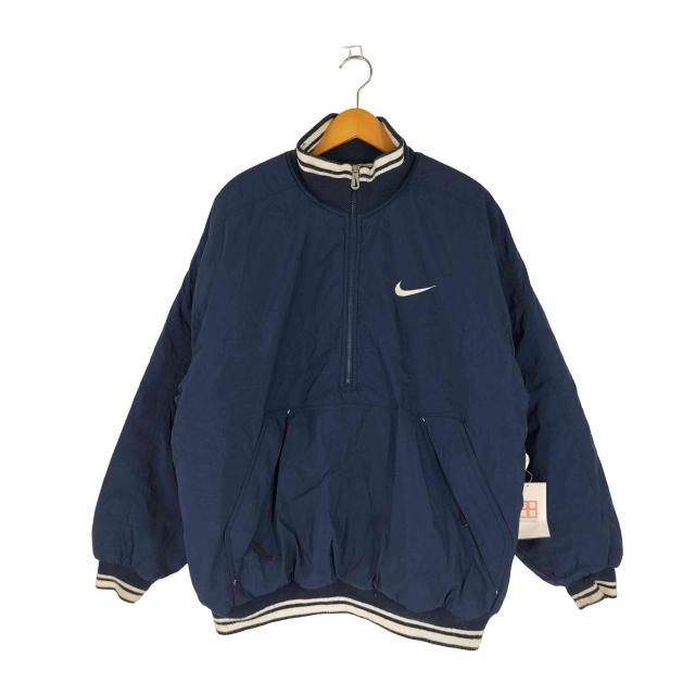 NIKE(ナイキ) 90S  銀タグ バックスウッシュ パテッドプルオーバー  メンズ import：L 【中古】【ブランド古着バズストア】