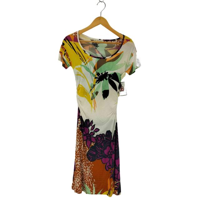 ETRO(エトロ) マルチカラー フローラル ドレスワンピース レディース EUR：40 【中古】【ブランド古着バズストア】
