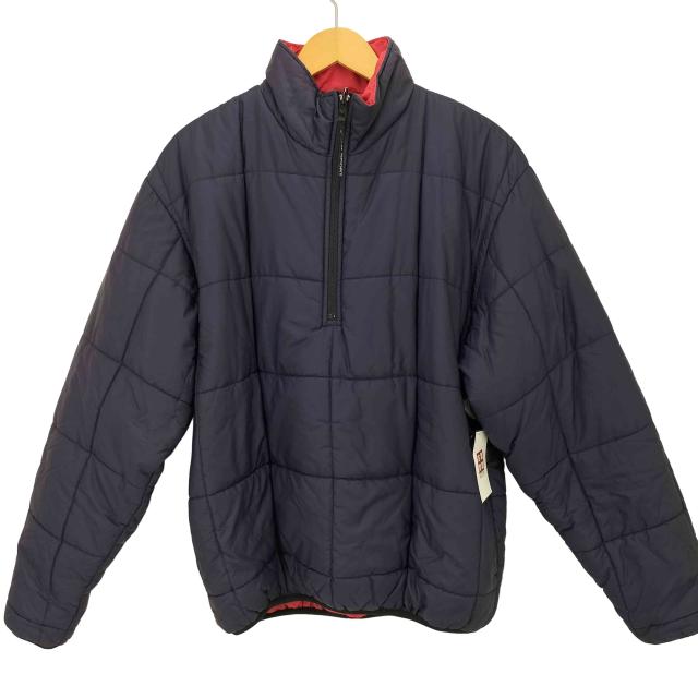 POLO SPORT RALPH LAUREN(ポロスポーツラルフローレン) 90S リバーシブル ハーフジップ 中綿 バッフル ナイロン ジャケット メンズ import：M 【中古】【ブランド古着バズストア】