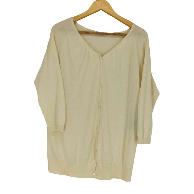 DRIES VAN NOTEN(ドリスヴァンノッテン) ウールロングカーディガン レディース  L【中古】【ブランド古着バズストア】