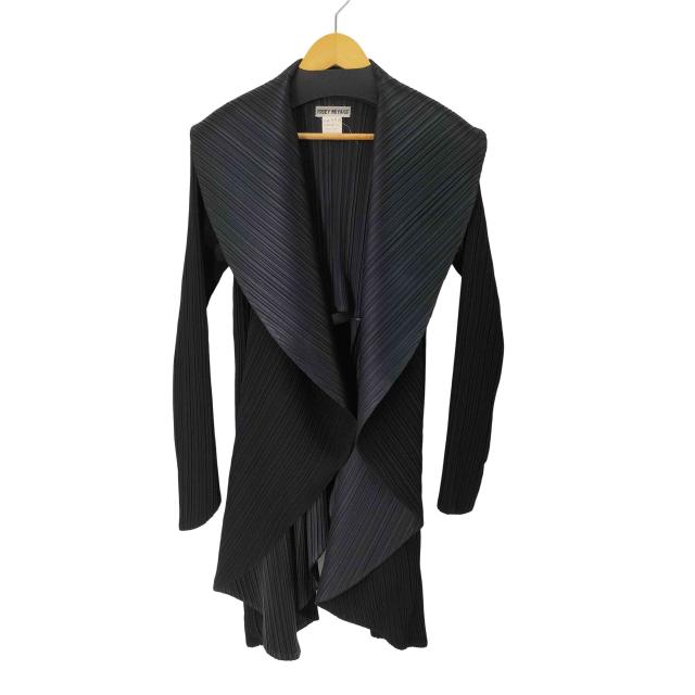 ISSEY MIYAKE(イッセイミヤケ) 1998AW 銀タグ バックスリット プリーツコート レディース JPN：L 【中古】【ブランド古着バズストア】