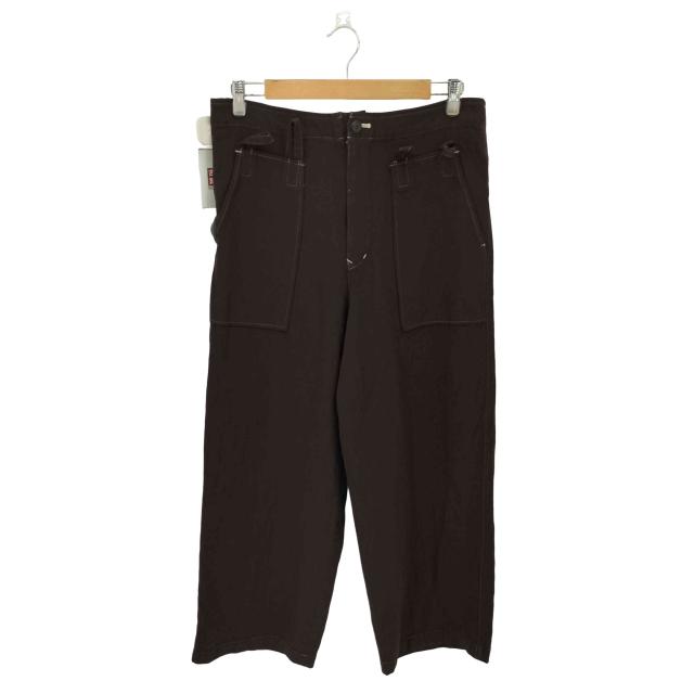 I.S. ISSEY MIYAKE(アイエスイッセイミヤケ) 90s ウールフロントポケット ベイカーパンツ メンズ JPN：M 【中古】【ブランド古着バズストア】