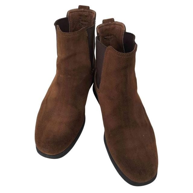 TOD’S(トッズ) スエード サイドゴアブーツ メンズ UK：6.5 【中古】【ブランド古着バズストア】