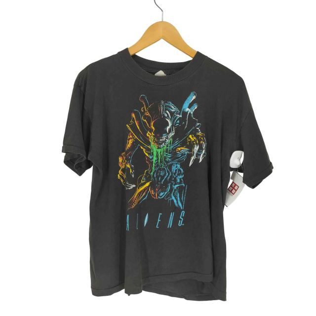 USED古着(ユーズドフルギ) USA製 袖裾シングル 両面プリントムービーTシャツ メンズ JPN：L 【中古】【ブランド古着バズストア】