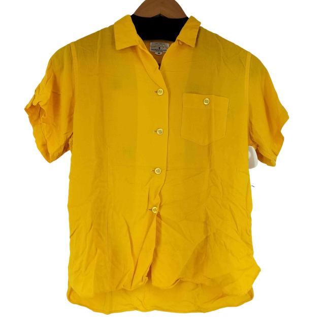 USED古着(ユーズドフルギ) 60S SERVICE BOWLING SHIRT バック刺繍 S/S シャツ レディース  36【中古】【ブランド古着バズストア】