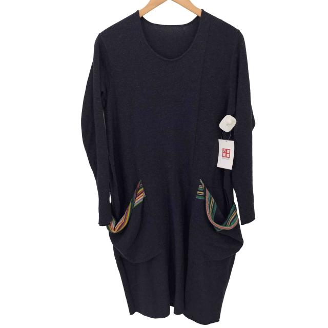 USED古着(ユーズドフルギ) {{Babaghuri}} 長袖ウールワンピース レディース JPN：M 【中古】【ブランド古着バズストア】