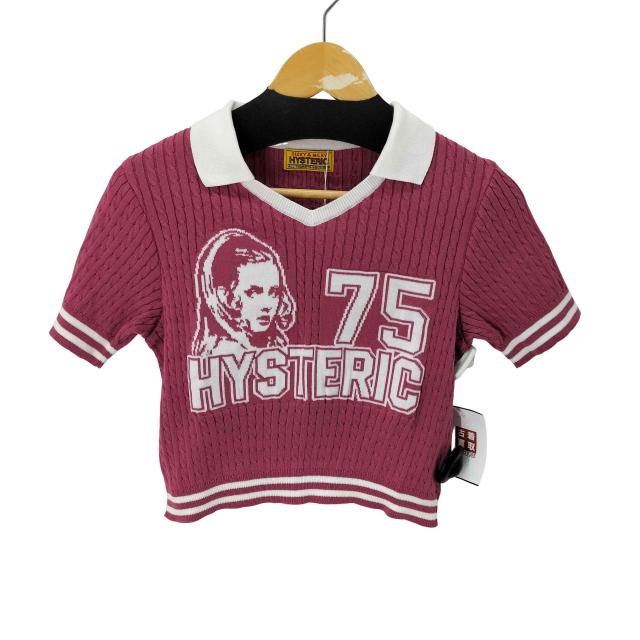 HYSTERIC GLAMOUR(ヒステリックグラマー) 25SS HYSTERIC 75ジャカード チビシャツ レディース FREE 【中古】【ブランド古着バズストア】