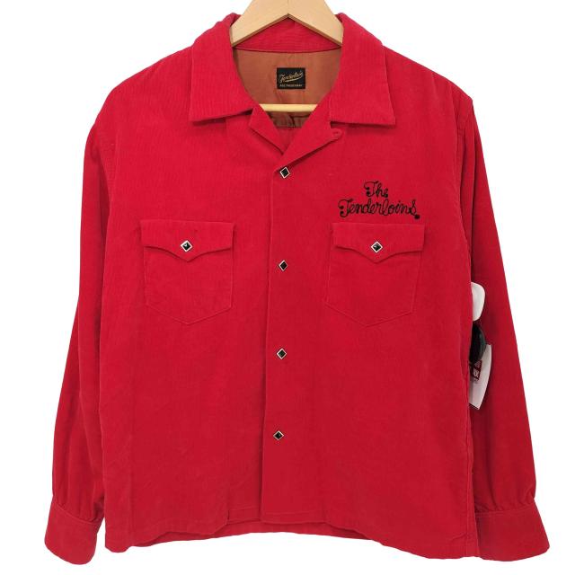 TENDERLOIN(テンダーロイン) T-CORDUROY SHIRT オープンカラー コーデュロイシャツ メンズ JPN：S 【中古】【ブランド古着バズストア】