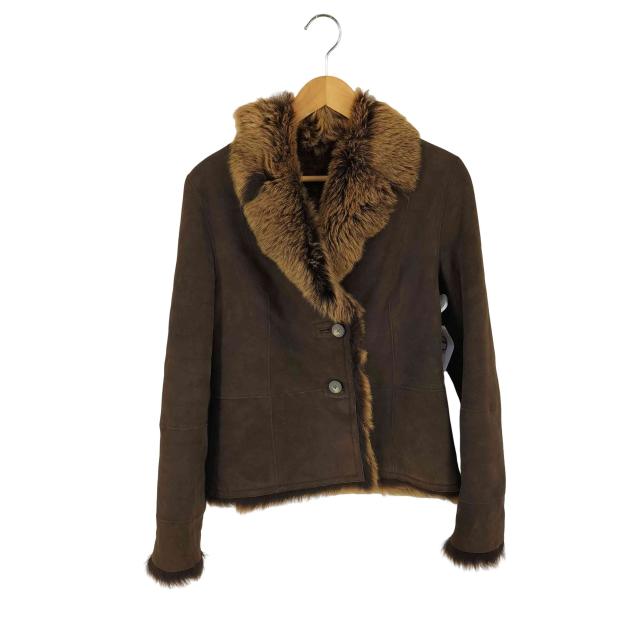 USED古着(ユーズドフルギ) JEAN GUISE ラムスキン ムートンコート レディース 表記無 【中古】【ブランド古着バズストア】