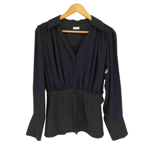 USED古着(ユーズドフルギ) {{COLUMN ESTNATION}}24AW ウエストマークデザインブラウス select レディース US：36 【中古】【ブランド古着バズストア】