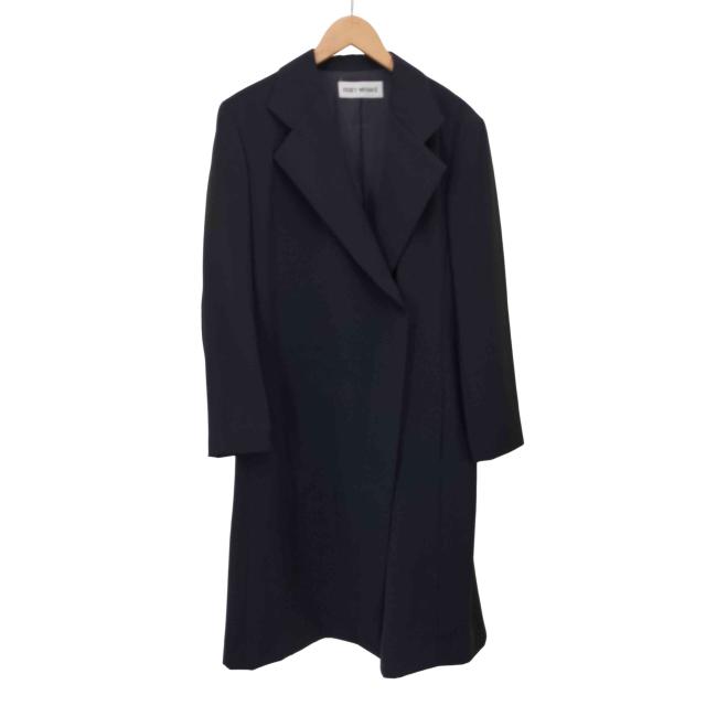ISSEY MIYAKE(イッセイミヤケ) 比翼 ラップデザイン ロングチェスターコート   archive レディース 表記無 【中古】【ブランド古着バズストア】