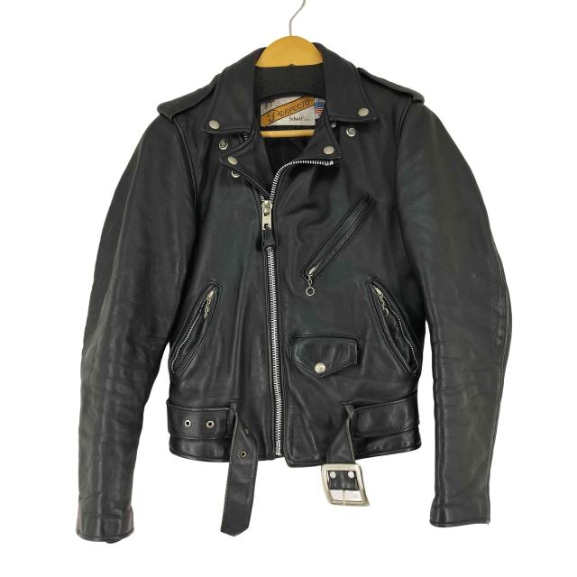 Perfecto by Schott(パーフェクトバイショット) MADE IN USA ダブルライダースジャケット メンズ  32【中古】【ブランド古着バズストア】