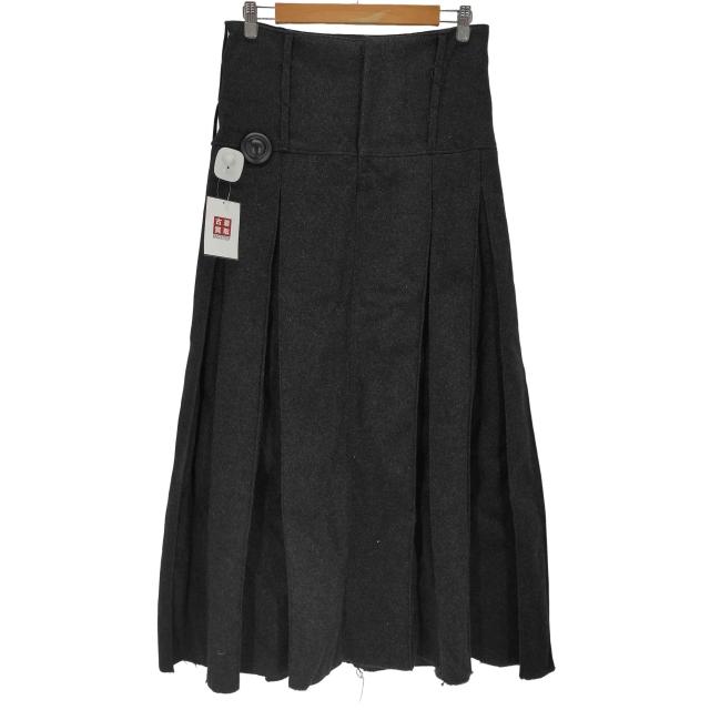 USED古着(ユーズドフルギ) {{ESPINA}}ウール100%ハイウエストプリーツスカート レディース 表記無 【中古】【ブランド古着バズストア】