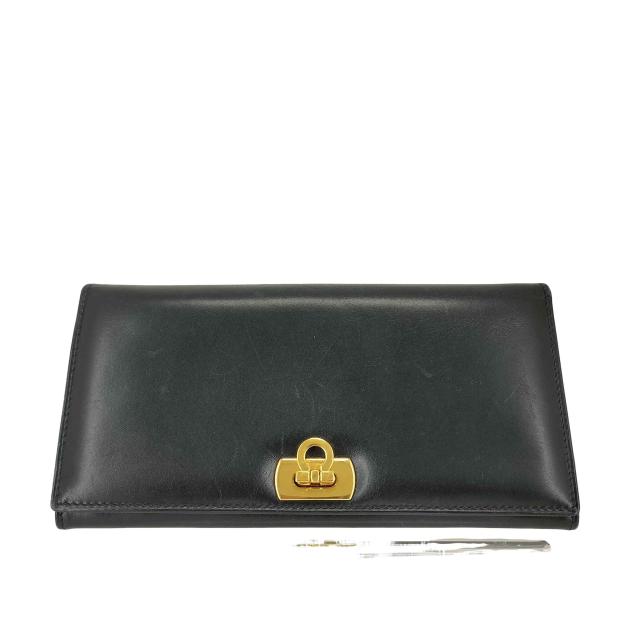 Salvatore Ferragamo(サルヴァトーレフェラガモ) ガンチーニ ロングウォレット レディース 表記無 【中古】【ブランド古着バズストア】