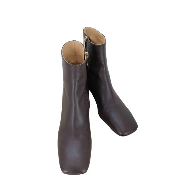 sergio rossi(セルジオロッシ) スクエアトゥ sr Aliciaアンクルブーツ レディース EUR：39 【中古】【ブランド古着バズストア】