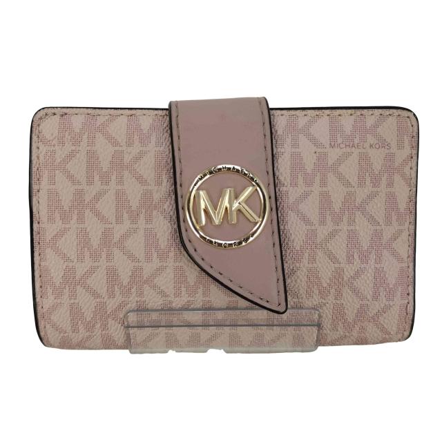 Michael Kors(マイケルコース) GREENWICH タブ ウォレット ミディアム レディース 表記無 【中古】【ブランド古着バズストア】