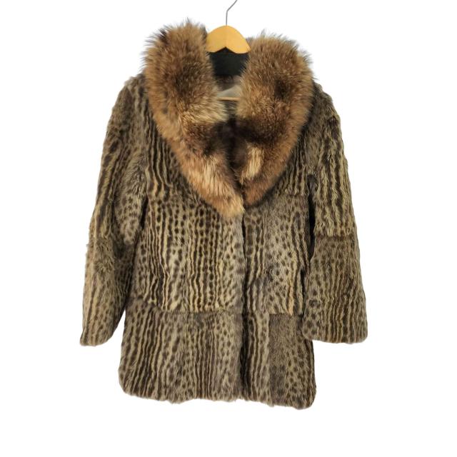 USED古着(ユーズドフルギ) 毛皮 ファー コート レディース 表記無 【中古】【ブランド古着バズストア】