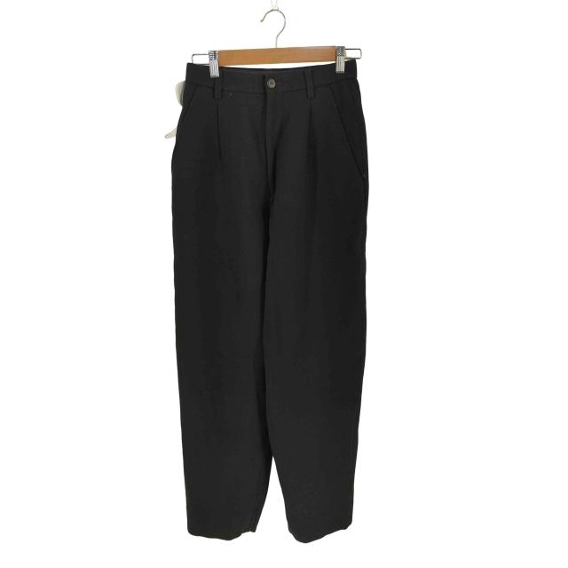 ISSEY MIYAKE(イッセイミヤケ) ウール タック スラックス レディース JPN：M 【中古】【ブランド古着バズストア】