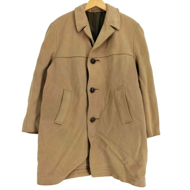 USED古着(ユーズドフルギ) LODENFREY 60-70S ウール くるみボタン チェスターコート ライナー付き メンズ 表記無 【中古】【ブランド古着バズストア】