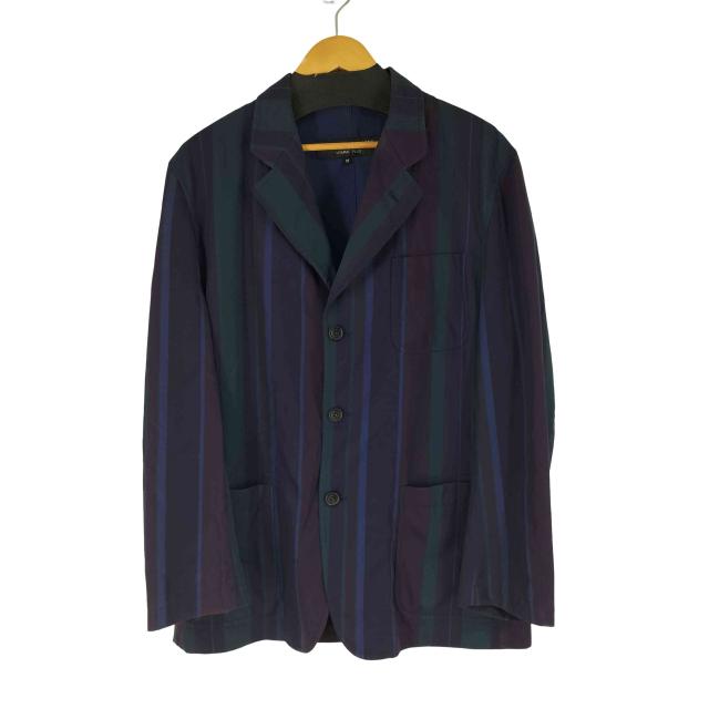 COMME des GARCONS HOMME PLUS(コムデギャルソンオムプリュス) 96SS リフレクター期 ストライプ 3B テーラードジャケット メンズ JPN：M 【中古】【ブランド古着バズストア】
