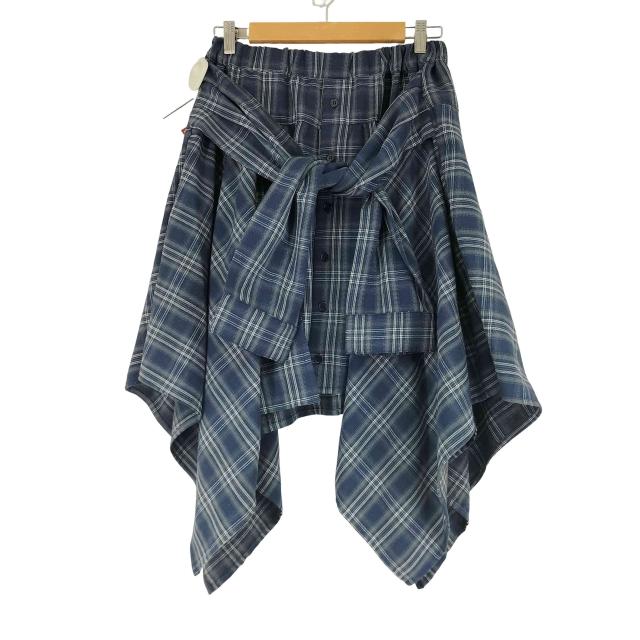 Candy Stripper(キャンディストリッパー) CHECK SHIRT WRAP SKIRT レディース FREE 【中古】【ブランド古着バズストア】