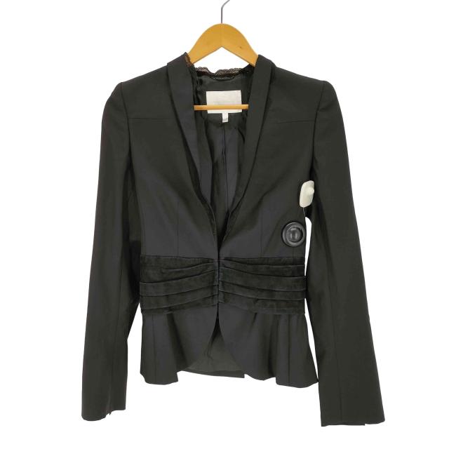 USED古着(ユーズドフルギ) {{LES HOMMES FEMME}}レースドッキングボタンレステーラードジャケット レディース JPN：38 【中古】【ブランド古着バズストア】