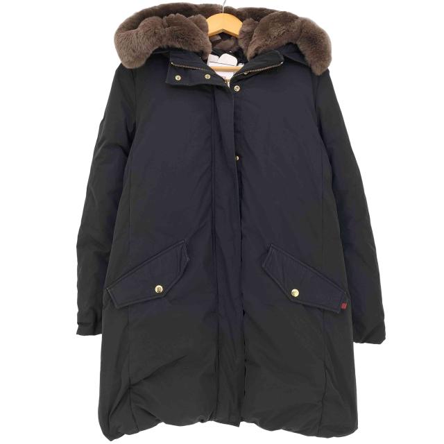 WOOLRICH(ウールリッチ) 別注 COCOON ESKIMO ロングダウンジャケット レディース JPN：M 【中古】【ブランド古着バズストア】