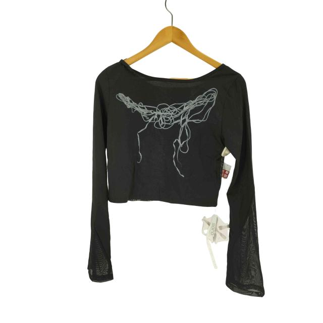 USED古着(ユーズドフルギ) {{OJOS}}REVERSIBLE MESH LONG SLEEVE TEE レディース  OS SIZE【中古】【ブランド古着バズストア】