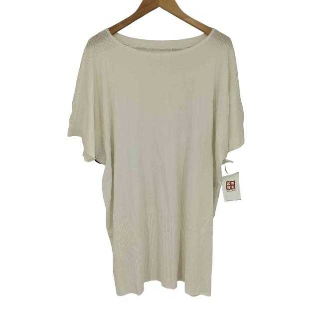 PLEATS PLEASE ISSEY MIYAKE(プリーツプリーズイッセイミヤケ) メッシュデザインチュニック レディース JPN：3 【中古】【ブランド古着バズストア】