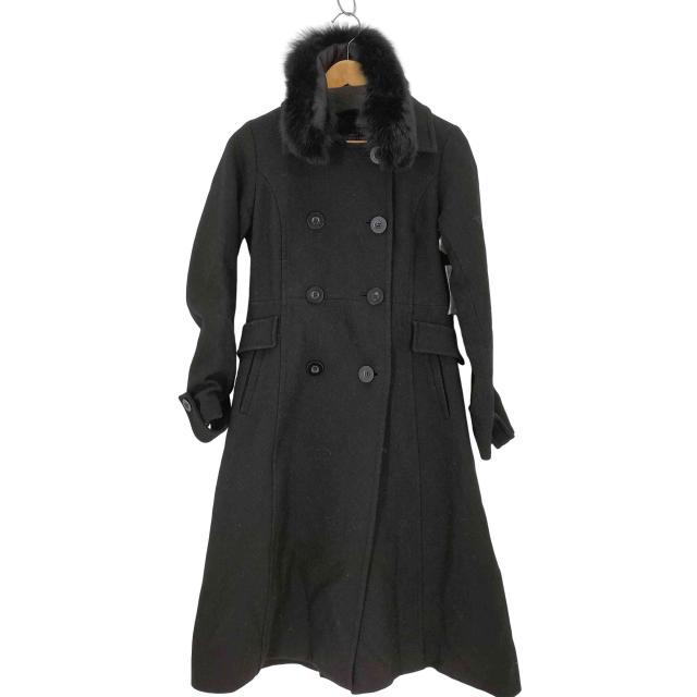 RUIRUE BOUTIQUE(ルイルエブティック) フォックスファー ダブルブレストコート レディース JPN：M 【中古】【ブランド古着バズストア】