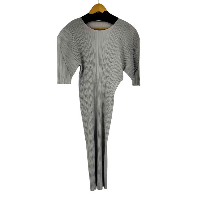PLEATS PLEASE ISSEY MIYAKE(プリーツプリーズイッセイミヤケ) 24SS MONTHLY COLORS : JULY 半袖ワンピース レディース JPN：3 【中古】【ブランド古着バズストア】